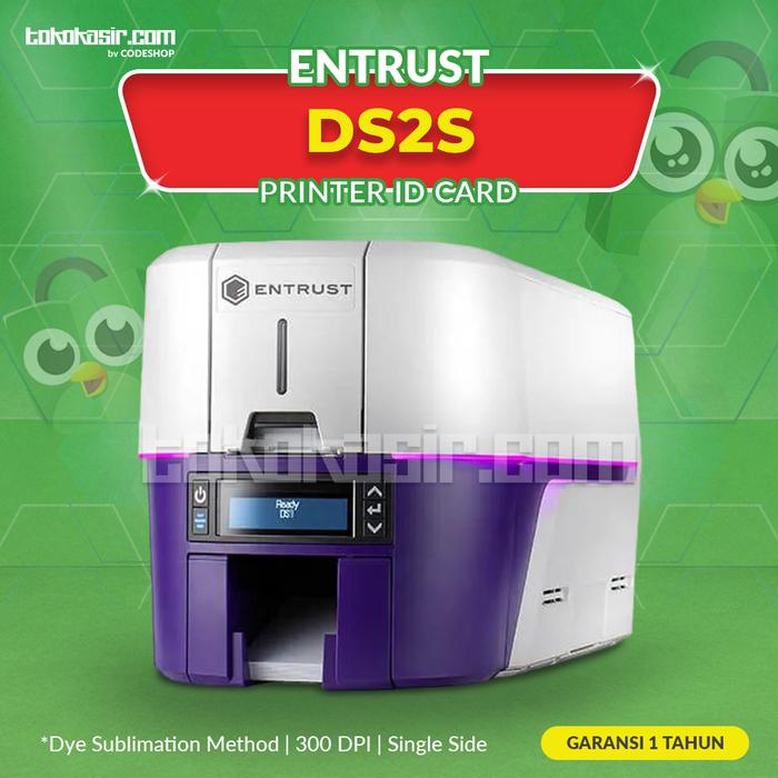 Jual Entrust Sigma DS2 ID Card Printer Cetak Kartu PVC Satu Sisi - Kota Surabaya - Toko Kasir ...