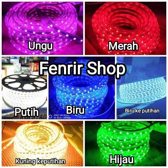 Jual Led strip merah putih Siap pakai 4m 6m 8m 10m lampu 17 agustusan ...