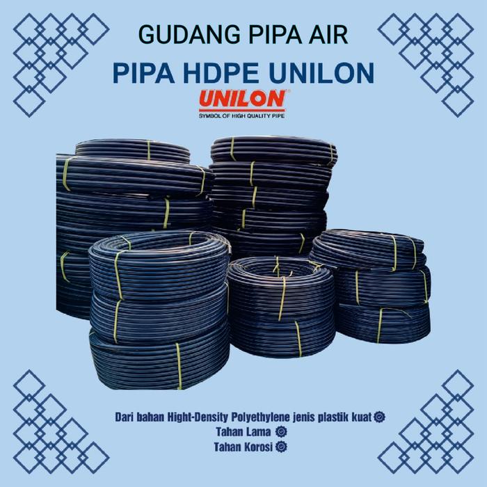 Jual pipa hdpe unilon 3/4 inch pn 10 panjang 200 meter - Kab. Bogor ...