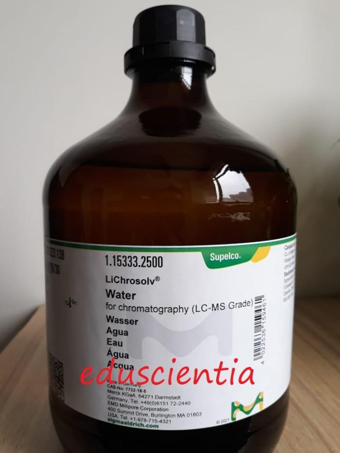 Jual Water for chromatography (LC-MS Grade), 1 Lt, MERCK, 115333/ 1 ...