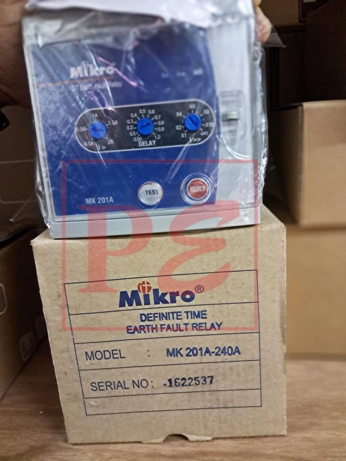 Jual Mikro Analog Earth Fault Relay MK201A - 240A MIKRO - Jakarta Pusat ...