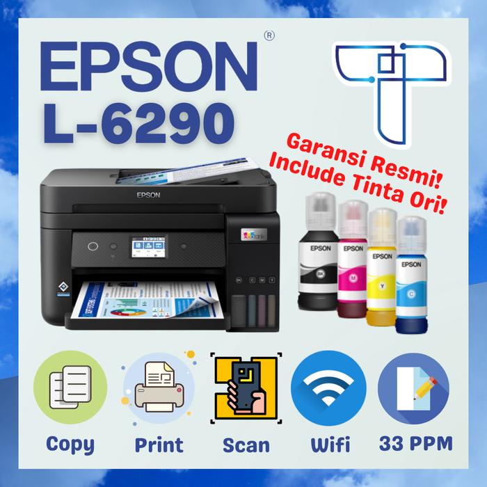 Promo Epson L6290 Printer Ink Tank - Include Tinta Original Epson - All ...