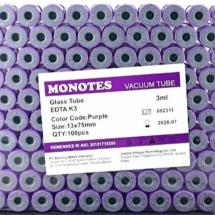 Jual Tabung EDTA,Tabung Edta 3ml,edta tube 3ml,edta tube - Jakarta ...