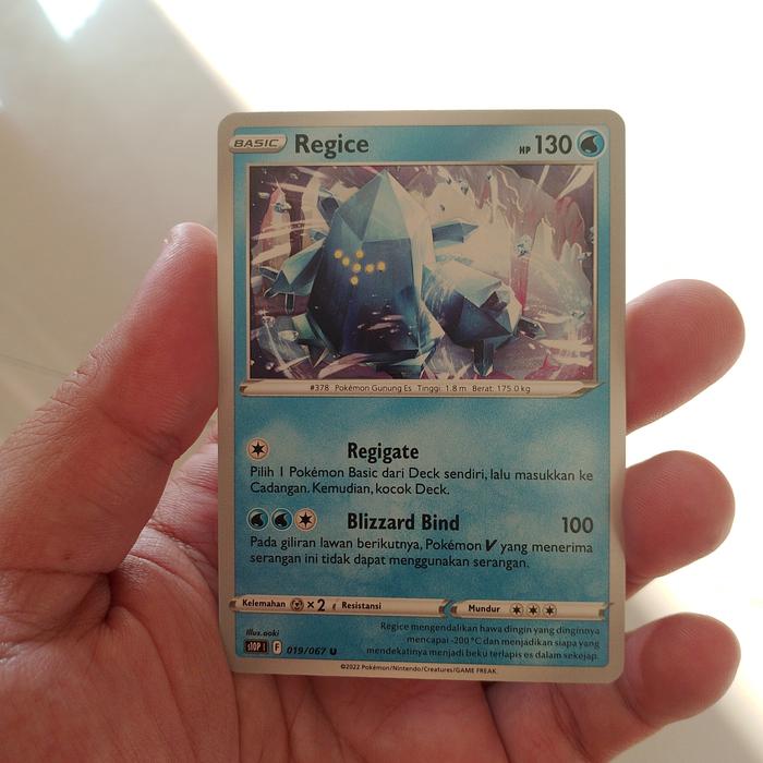 Jual Kartu Pokemon Air TCG Regice - Kab. Gresik - Pangeran Cuan | Tokopedia
