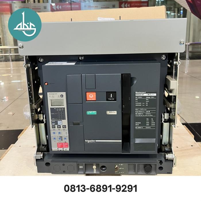 Jual ACB SCHNEIDER NW25H2 3P 2500A 100KA TIPE DRAWOUT KOMPLIT MOTORIZED UVT AUX ORIGINAL ...