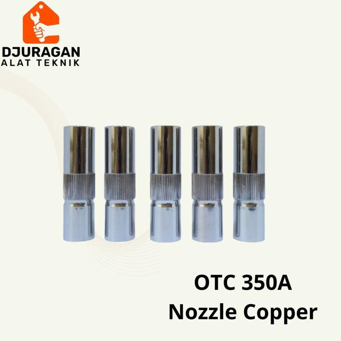Jual OTC 350A Nozzle Copper Wintech / Nozzle Untuk Stang Las OTC 350A ...