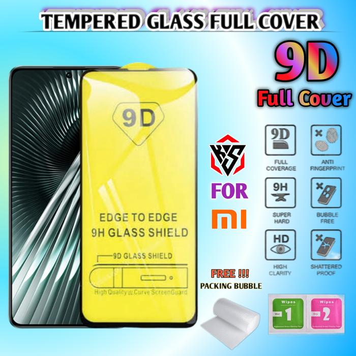 Jual 9D TEMPERED GLASS REDMI TURBO 3 5G 6.67" SCREEN GUARD PROTECTOR FULL SCREEN FULL GLUE FULL ...