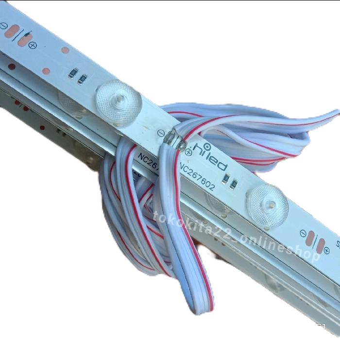 Jual Lampu Hard Led Strip Bar Kaku 2835 HILED DC 12V 13 watt 15 Mata ...