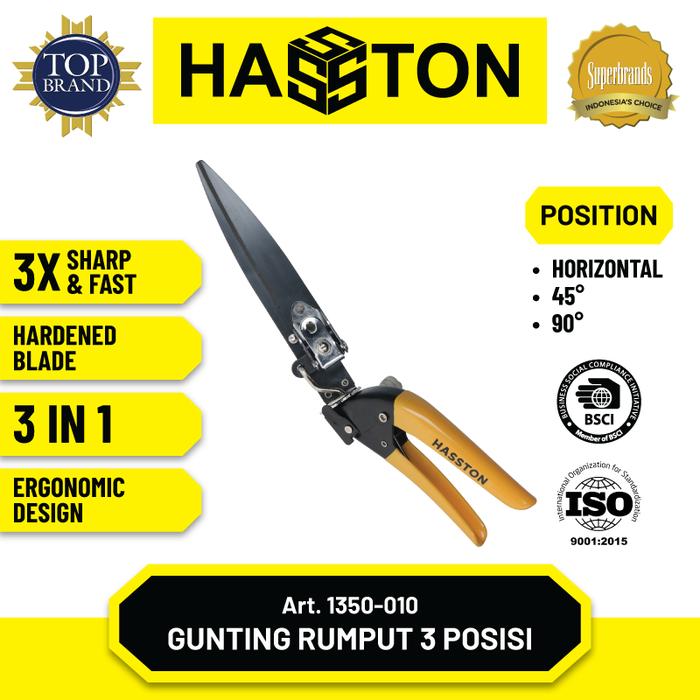 Promo Hasston Gunting Rumput 3 Posisi (1350-010) - Jakarta Pusat ...