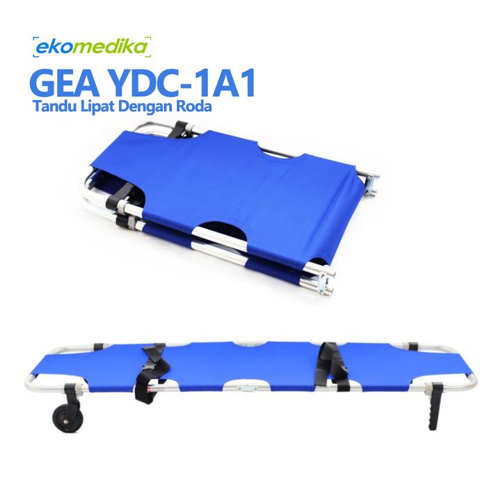 Jual Tandu Lipat + Roda / Castrol ( Folding Stretcher ) GEA YDC 1A3 ...