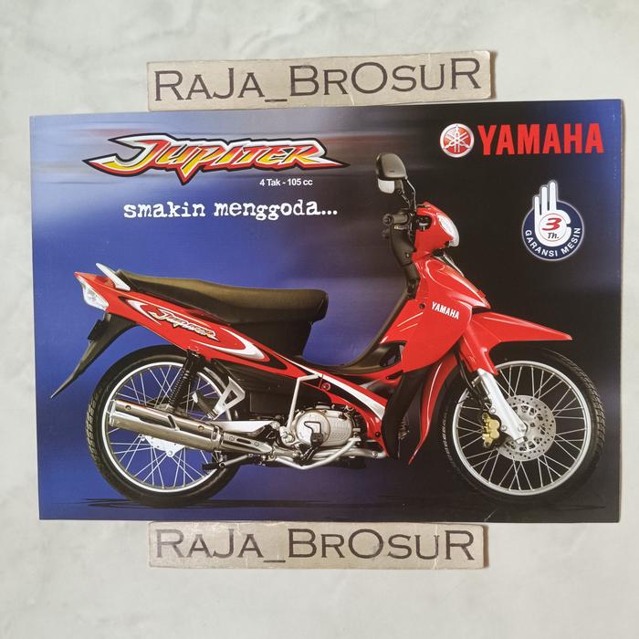 Jual Poster brosur katalog flyer jadul lawas Yamaha Jupiter 2003 - Kab. Langkat - RajaBrosur ...