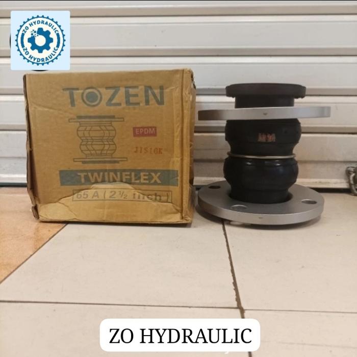 Jual Flexible Rubber Joint Tozen Twinflex Jis 10k 4" Inch / DN100 10KG - Jakarta Barat - ZO ...