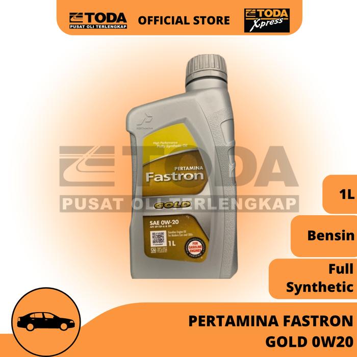 Promo Oli Mobil Pertamina Fastron Gold 0W20 API SN/GF-5 1L Original ...