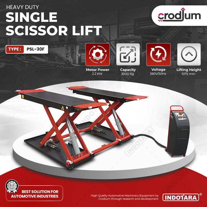 Promo Meja Angkat Dongkrak Lift 3 Ton - Single Scissor Lift PSL-30F ...