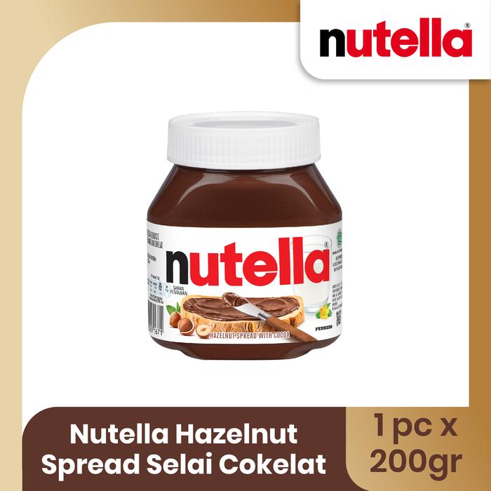 Promo Nutella Hazelnut Spread Selai Cokelat 200gr - Jakarta Selatan ...