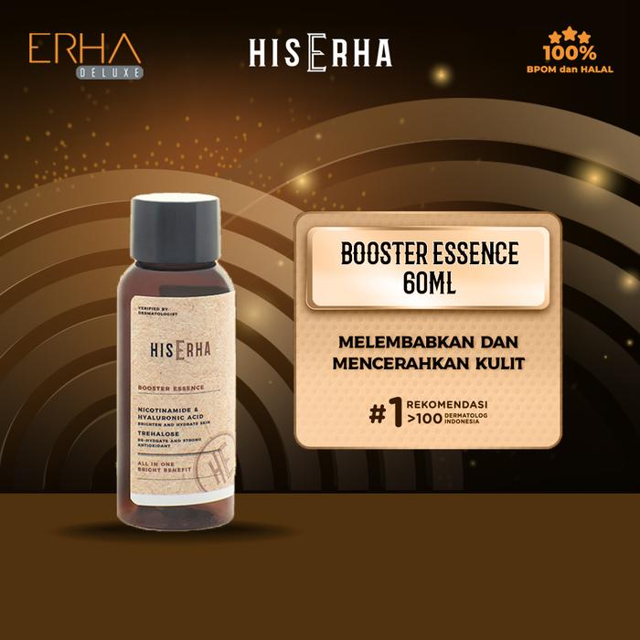 Promo HIS ERHA Booster Essence All In One 60ml - Serum Pencerah Wajah ...