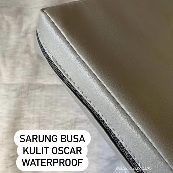 Jual Sprei/Sarung Kasur Busa Anti Air/ Waterproof Resleting Bahan Kain ...
