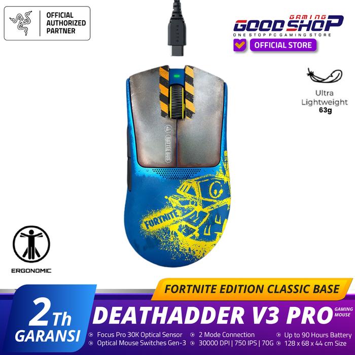 Promo Razer DeathAdder V3 Pro Fortnite Edition Classic Base 1000 Hz ...
