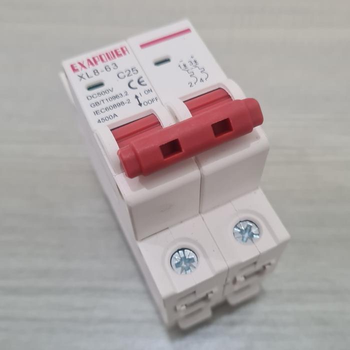 Jual MCB DC 2P 10A 16A 20A 32A 40A 50A 63A 100A 125A Solar panel - 25A - Jakarta Utara - PV EXMB ...