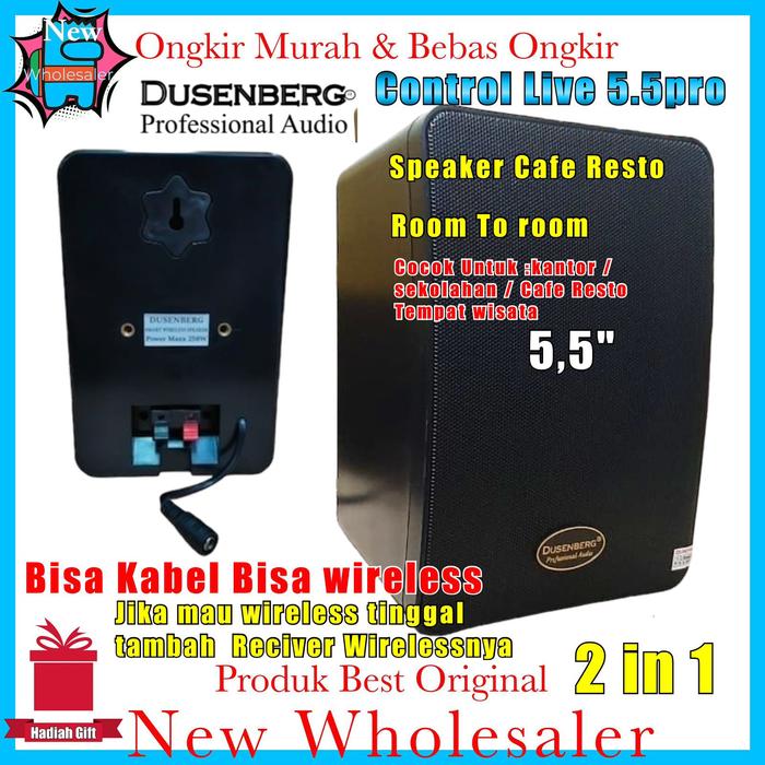 Jual Speaker monitor Wireless dan kabel Room to room Dusenberg Control live 5.5 pro - Speakernya ...