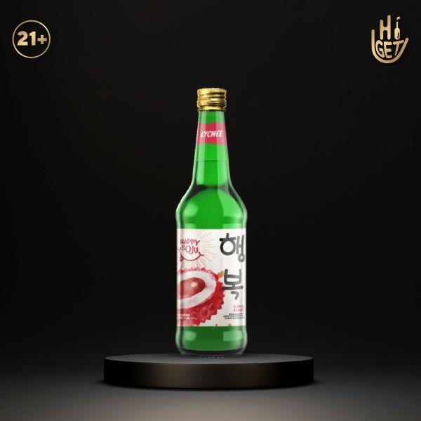 Promo Happy Soju Lychee 360mL -Soju Lokal Rasa Lychee 360mL/ Soju Lokal ...