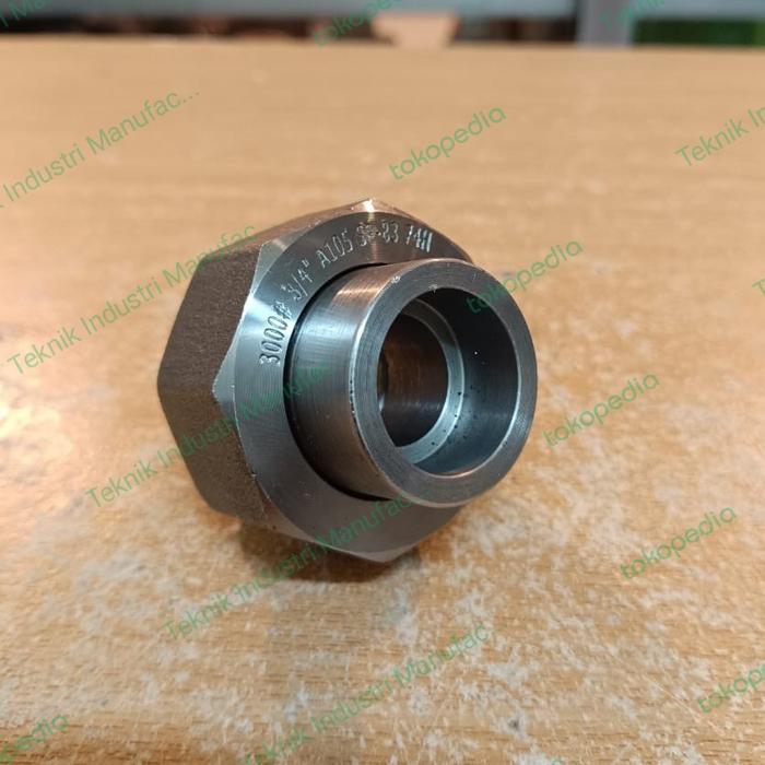 Jual Watermur Besi Class 3000 Koneksi Socket Weld 3/4" inch - Jakarta ...