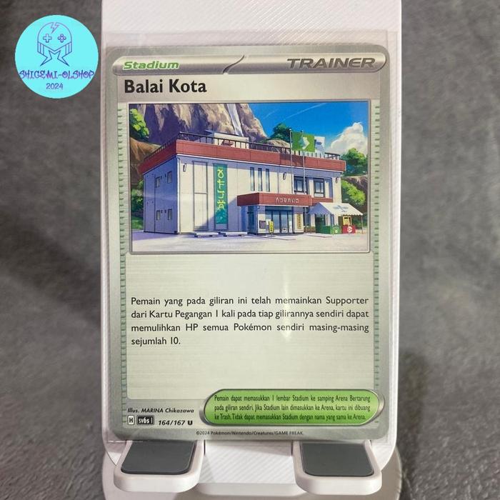 Jual Kartu Balai Kota u-sv6s 164/167 Pokemon Tcg Indonesia - Kota Tangerang - Shigemi-olshop ...