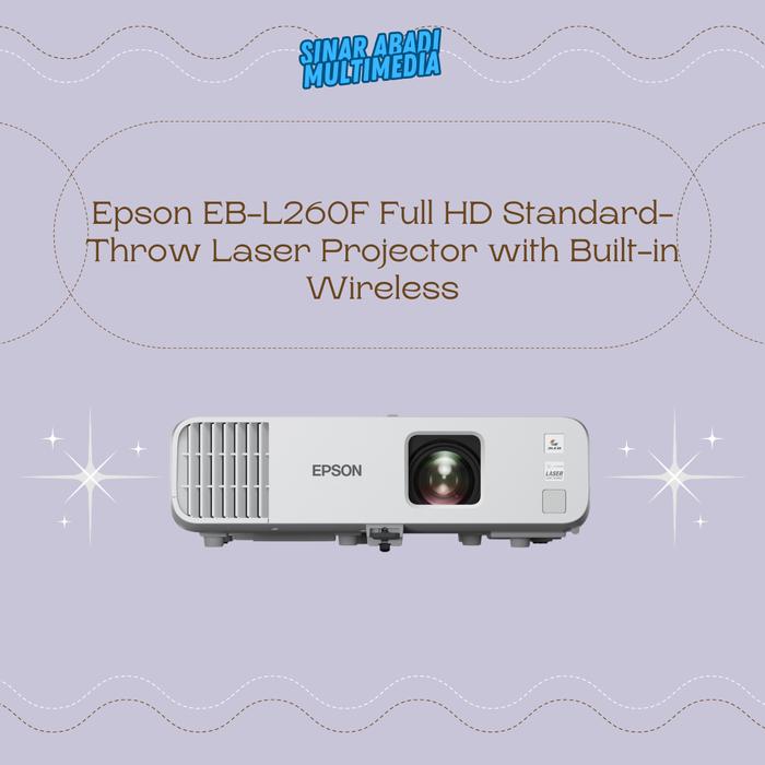Jual Epson EB-L260F Full HD Standard-Throw Laser Projector with Built ...