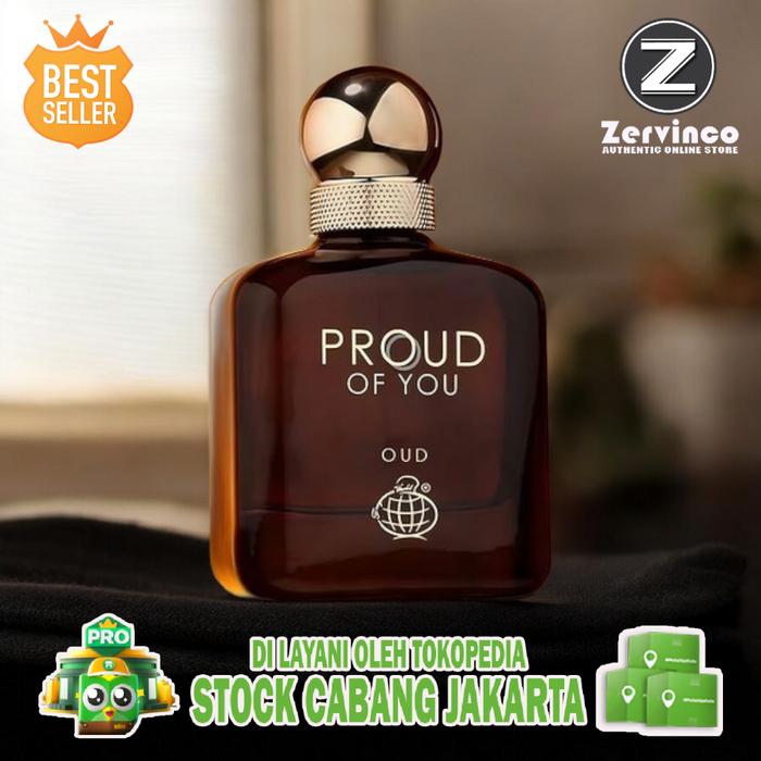 Jual Fragrance World Proud Of You Oud For Men EDP 100ml - - Zervinco ...