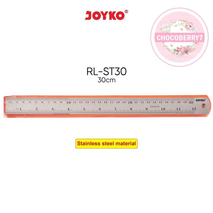 Jual Joyko Stainless Steel Ruler Penggaris Besi Stainless Steel Ruler ...