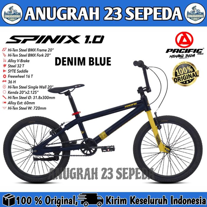 Jual Sepeda BMX Anak Laki PACIFIC SPINIX 1.0 Ukuran 20 Inch Ban 2.125 8-12 Tahun - Kota ...