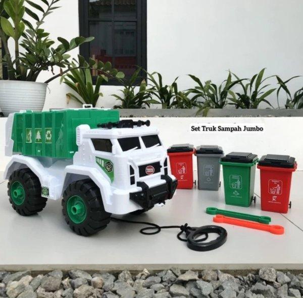 Jual Mainan Mobil Truk dan Tong Sampah Jumbo - Mobilan Truck Besar ...