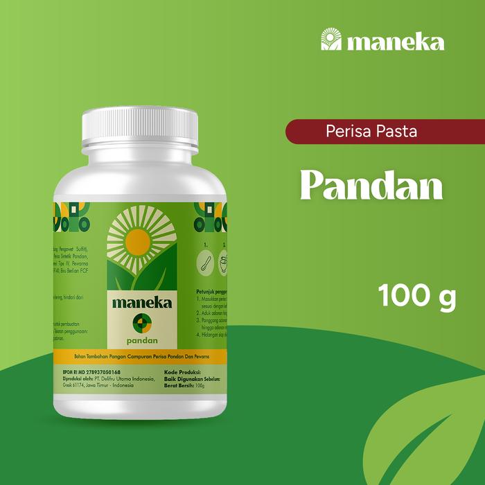 Promo Maneka Perisa Pasta Pandan - Aroma Perasa dan Pewarna Makanan ...