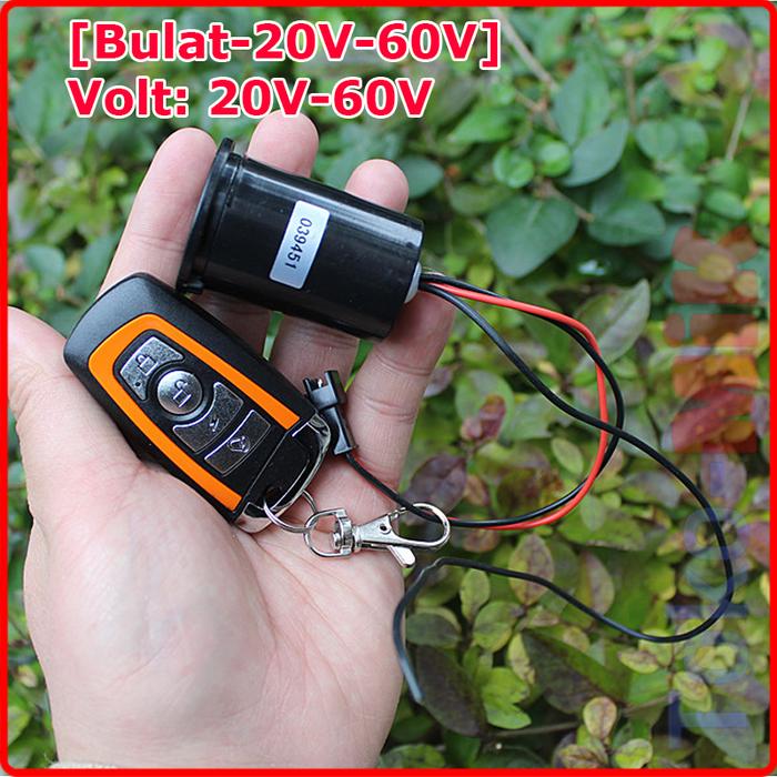 Jual Remote Siren Alarm Motor Sepeda Listrik Anti Maling Sensor Getar ...