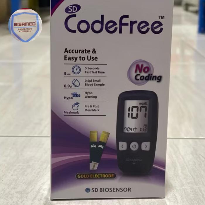 Jual Alat Cek Gula Darah Biosensor SD Codefree -No Codding- Original ...