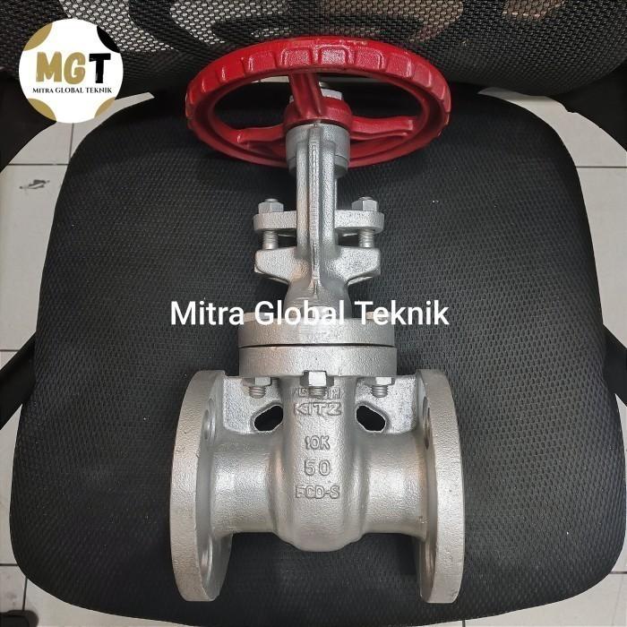 Jual Gate Valve Kitz Flange JIS 10K 1-1/2" Inch / DN40 Cast Iron Steam - Jakarta Barat - Mitra ...