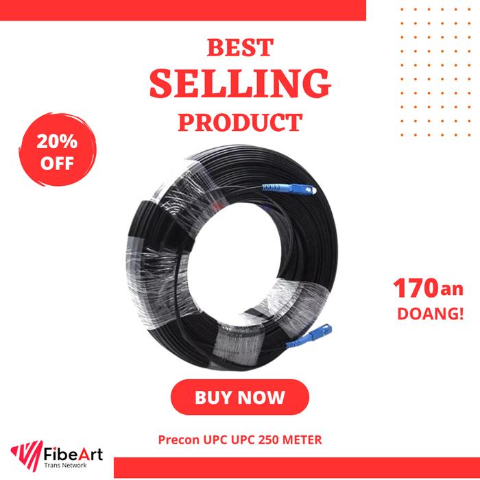 Jual KABEL PRECON SC/UPC 250 METER - Kota Bekasi - FibeArt Fiber Optik ...