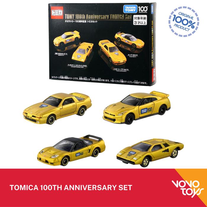 Jual Tomica Tomy 100th Anniversary Tomica Set 4 Model Takara Tomy ...