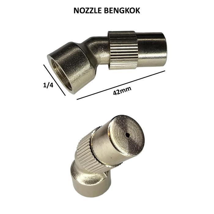 Jual Valve Stop Kran Stim Gun Jet High Pressure Cleanner Drat 1/4 ...