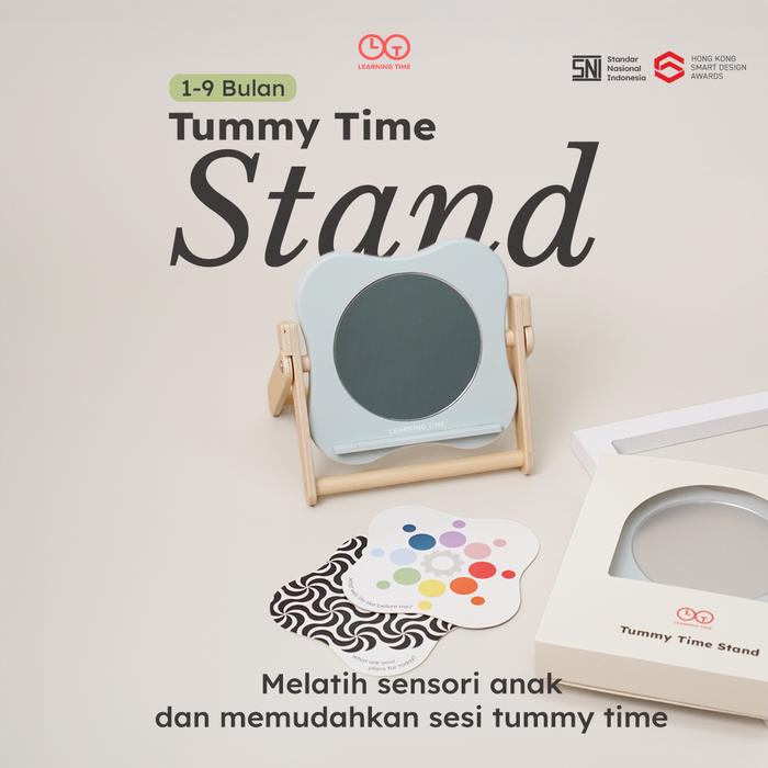 Jual Learning Time Tummy Time Stand - Kartu Warna Kontras & Kaca U ...