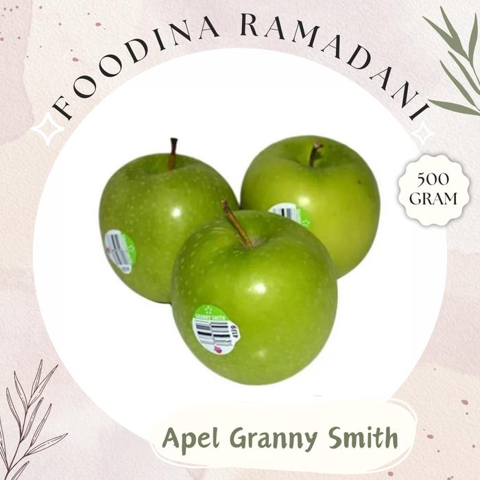 Jual APEL GRANNY SMITH Hijau Import - Apple Fresh [ Berat 500gr ] Harga ...