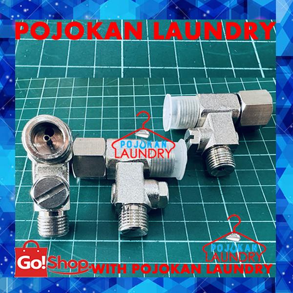 Jual Nepel Kran Selang Teflon Naomoto Jepang/Selang Teflon Setrika Uap ...