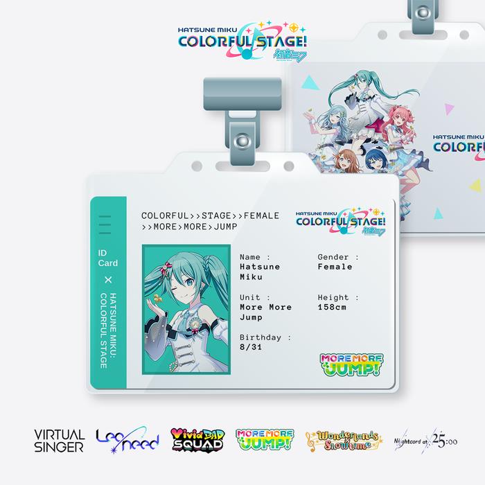 Jual Emoney Custom ID Card Hatsune Miku Colorful Stage Landscape - Kota ...