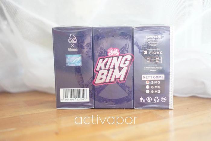 Jual Slank Kingbim Strawberry Milk 3mg 60ml Milks Susu Liquid Vape King ...