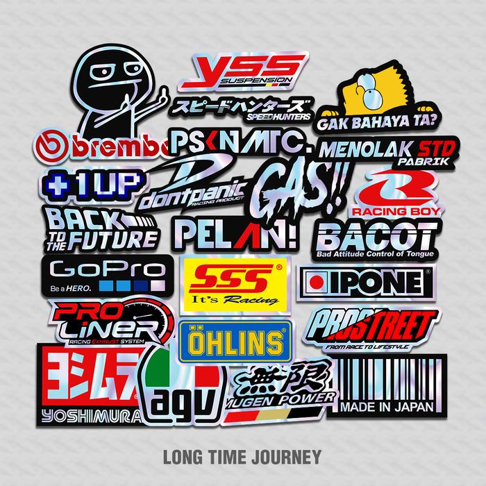 Jual Stiker Racing Hologram, Stiker Motor ,Sticker helm, Stiker Pack ...