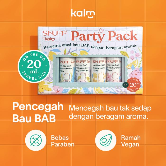 Jual Snuff - Party Pack 4 x 20mL Travel Size Before-You-Poo Toilet Spray - Kota Tangerang ...