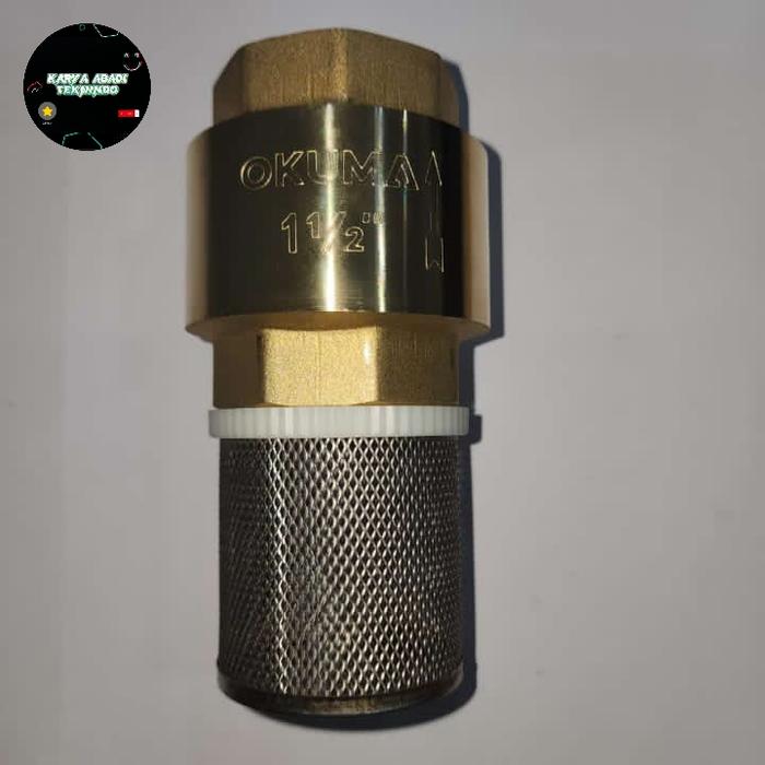 Jual Foot Valve Kuningan / Tusen Saringan Brass 2" inch - Jakarta Barat ...