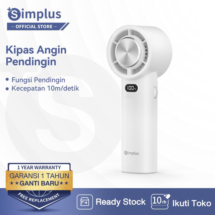 Promo Simplus Kipas Angin Portabel Fungsi Kompresi Dingin Dengan 100 Tingkat Kecepatan Pengisian ...