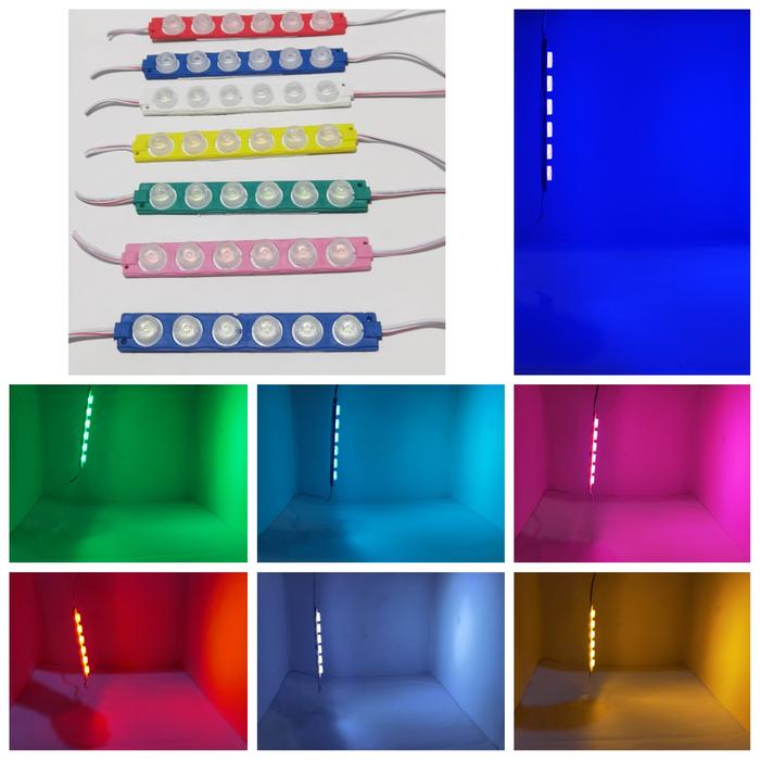 Jual L1612R lampu led merah putih hijau biru pink kuning biru muda 12v ...