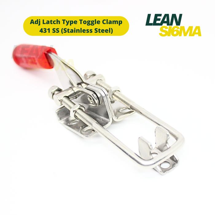 Jual Toggle Clamp GH-431 Adjustable Latch Type Quick Holding Release GH ...